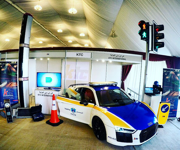 " KTC International " has taken part in the Qatar Traffic Week event ...